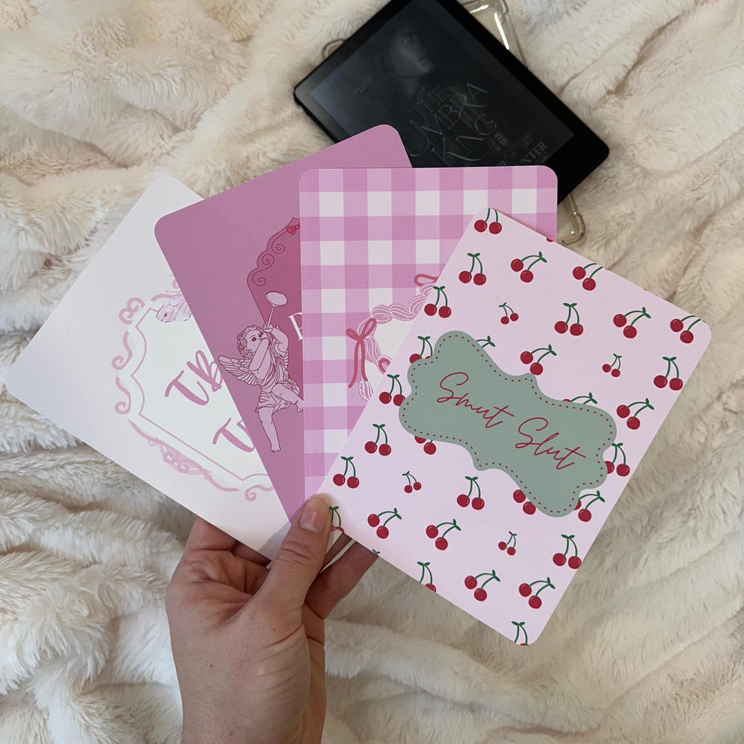 Spicy Kindle Inserts - Kindle Accessory - Book Lover - Kindle Insert ...