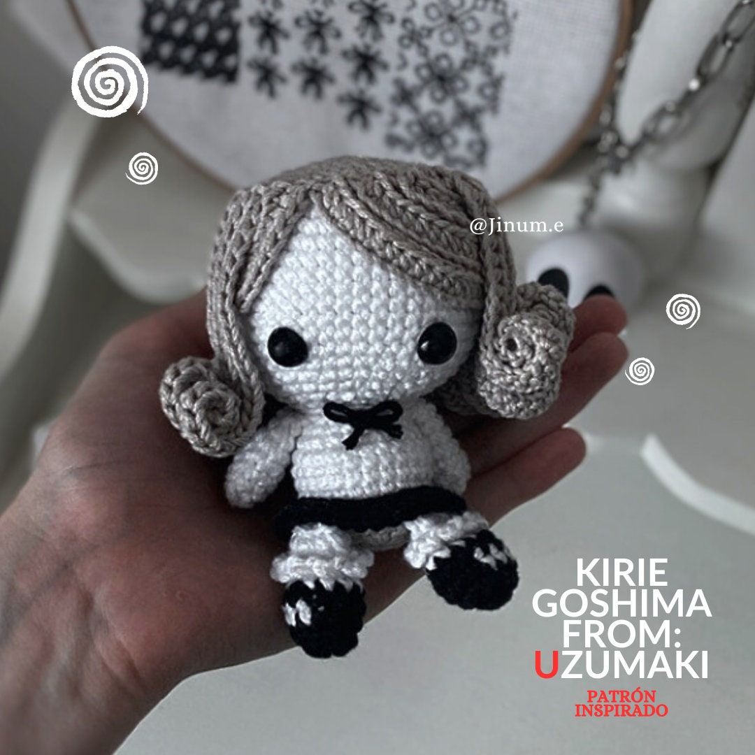Amigurumi Azami Kurotani PDF Pattern From Uzumaki Junji Ito Made By ...