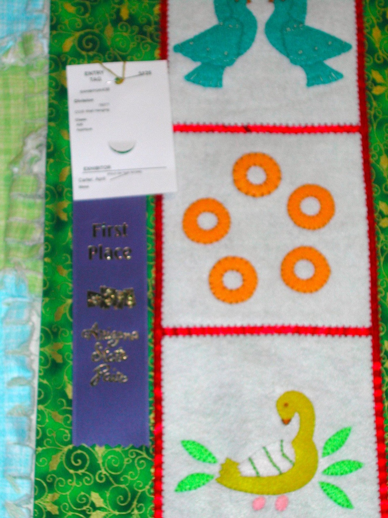 The 12 Days of Christmas Felt Sewing Pattern - Etsy UK