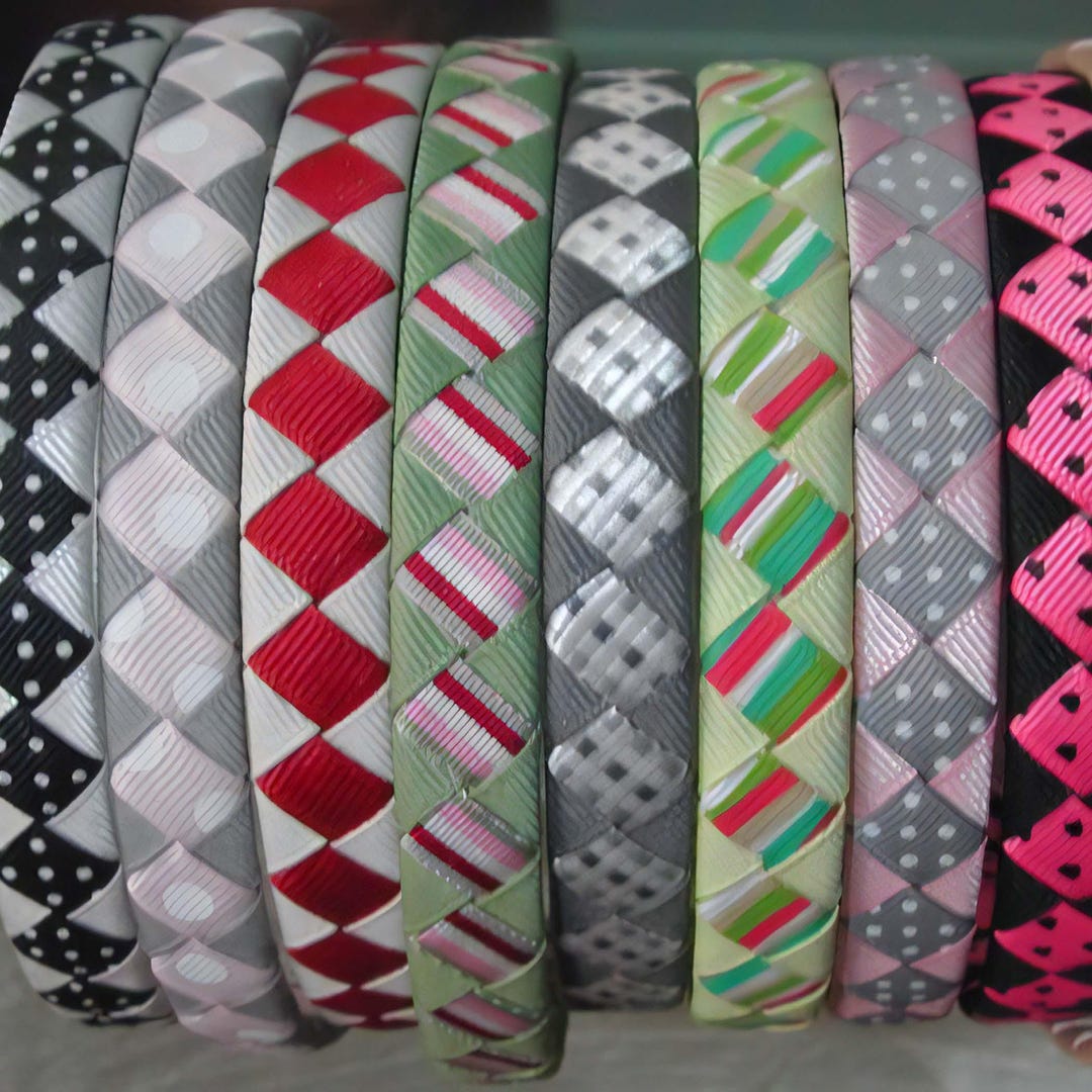 Basic Woven Ribbon Headband Tutorial - Etsy