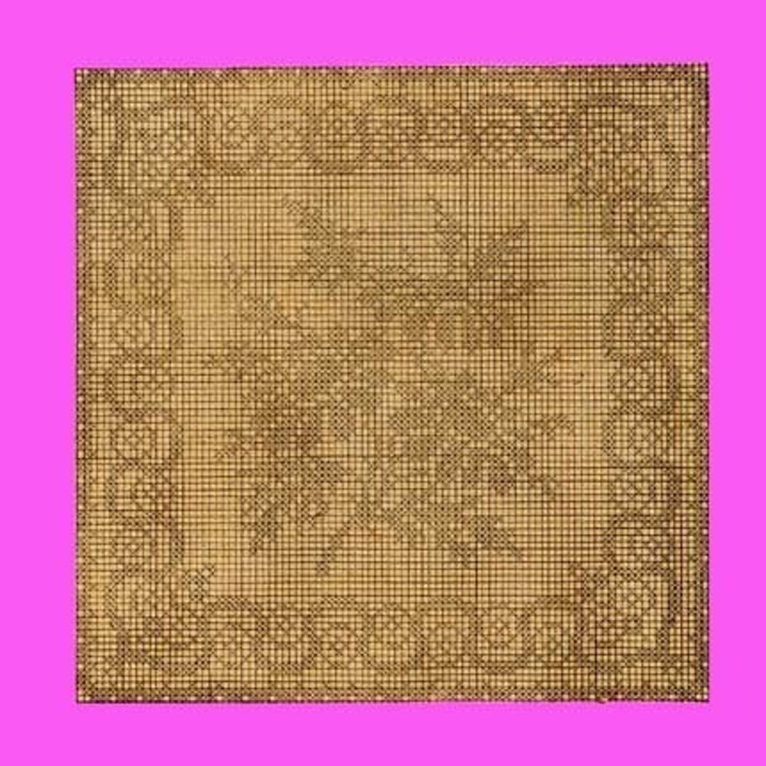 Daisy Vintage Filet Crochet Pattern for Crochet, Beading or Cross ...