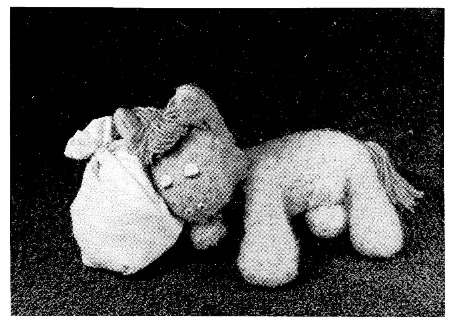 Vintage Pony Softie Pattern: Toy Pony Sewing (digital Download) - Etsy