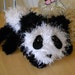 Knit Panda Scarf Pattern, Snuggle Panda Scarf Knitting Pattern - Etsy