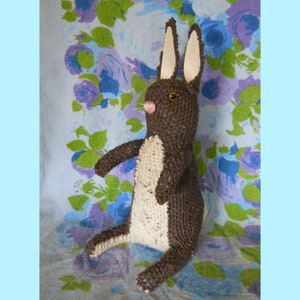 1940s Toy Rabbit Knitting Pattern: Vintage Bunny (digital Pattern) - Etsy
