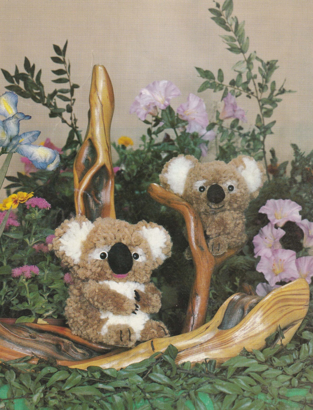 Vintage Pom Pom Animal Patterns: Doodle Loom Craft Booklet (digital ...