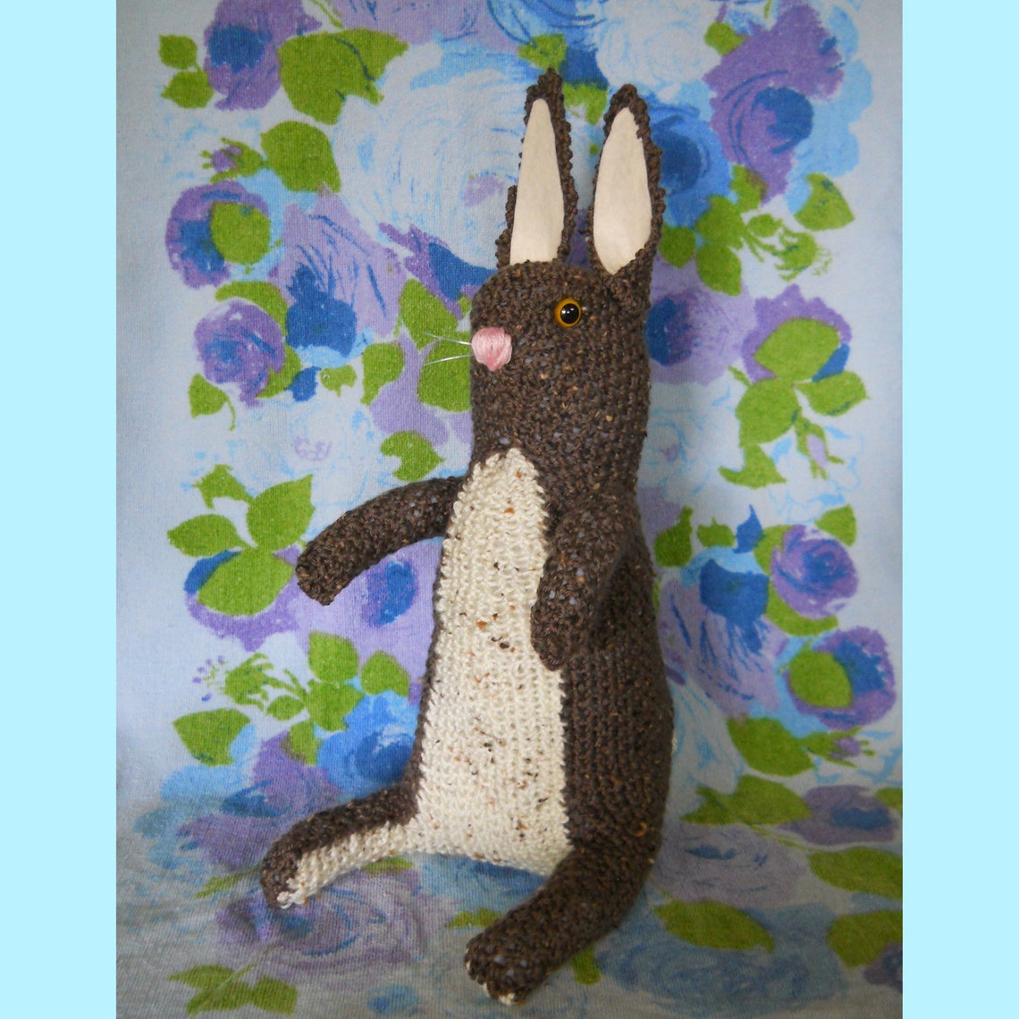 1940s Toy Rabbit Knitting Pattern: Vintage Bunny (digital Pattern) - Etsy
