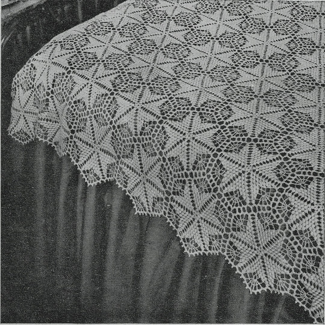 Vintage Crochet Bedspread Pattern From 1949, Digital Crochet Pattern - Etsy