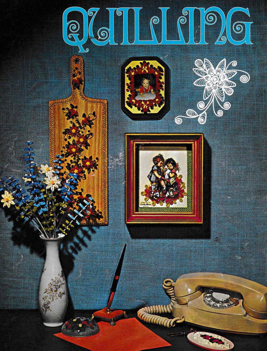 Vintage Paper Quilling Pattern Book Digital Paper Quilling - Etsy