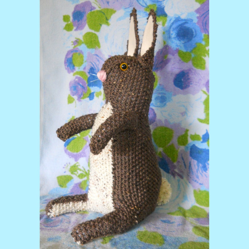 1940s Toy Rabbit Knitting Pattern Digital Knitting Pattern | Etsy