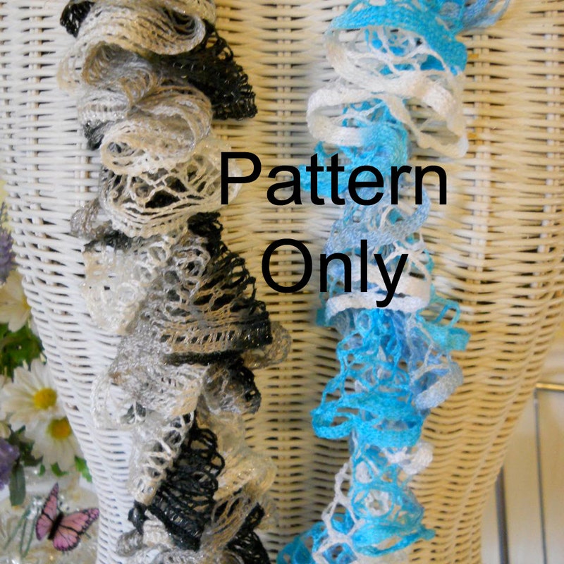 Ruffle Scarf Pattern - Etsy