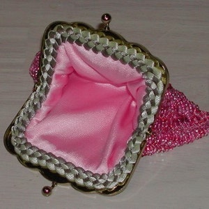 Vintage Beaded Knit Coin Purse Pattern From 1912, Digital Knitting ...