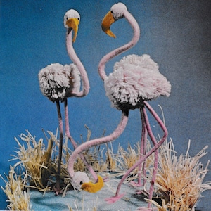 Pom Pom Animal Patterns: Vintage Craft Booklet (PDF Pattern) - Etsy