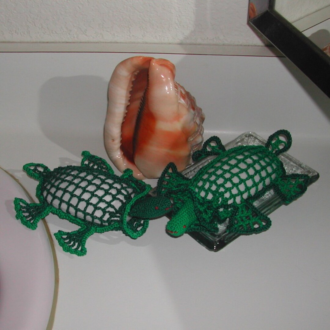 Turtle Soap Saver Crochet Pattern: Vintage 1949 (digital Pattern) - Etsy