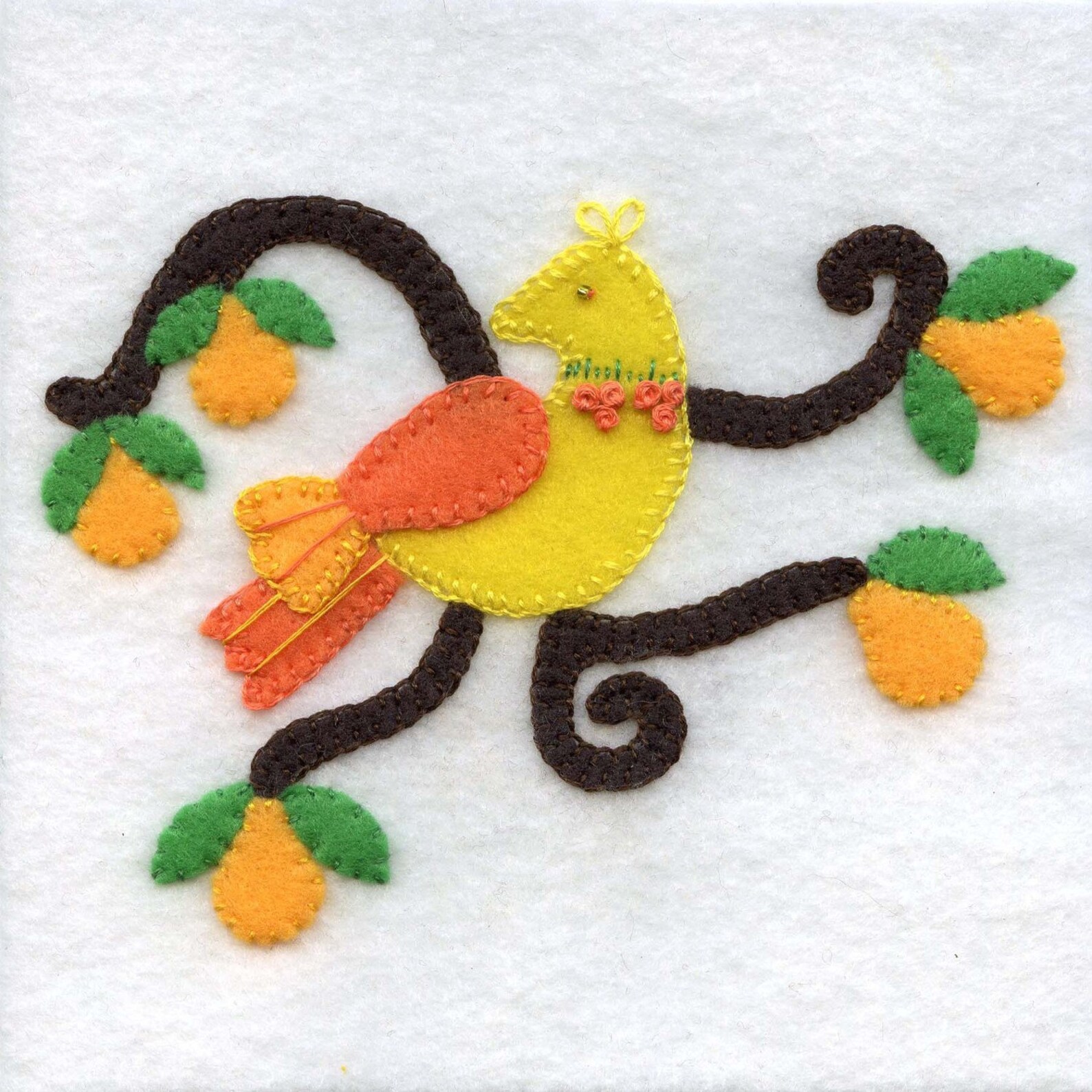 The 12 Days of Christmas Felt Sewing Pattern - Etsy UK