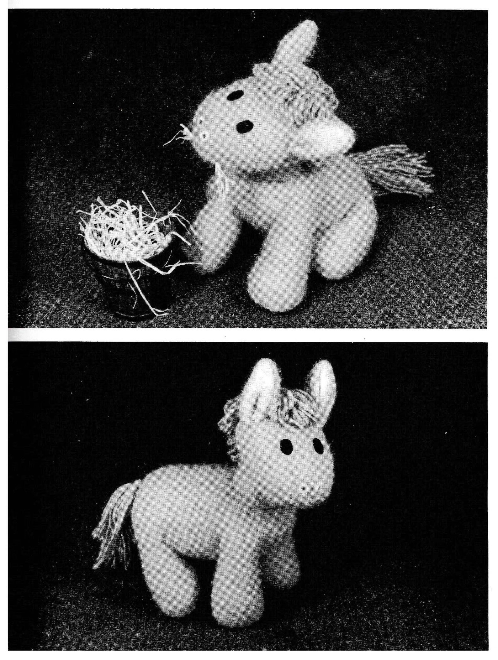 Vintage Pony Softie Pattern: Toy Pony Sewing (digital Download) - Etsy