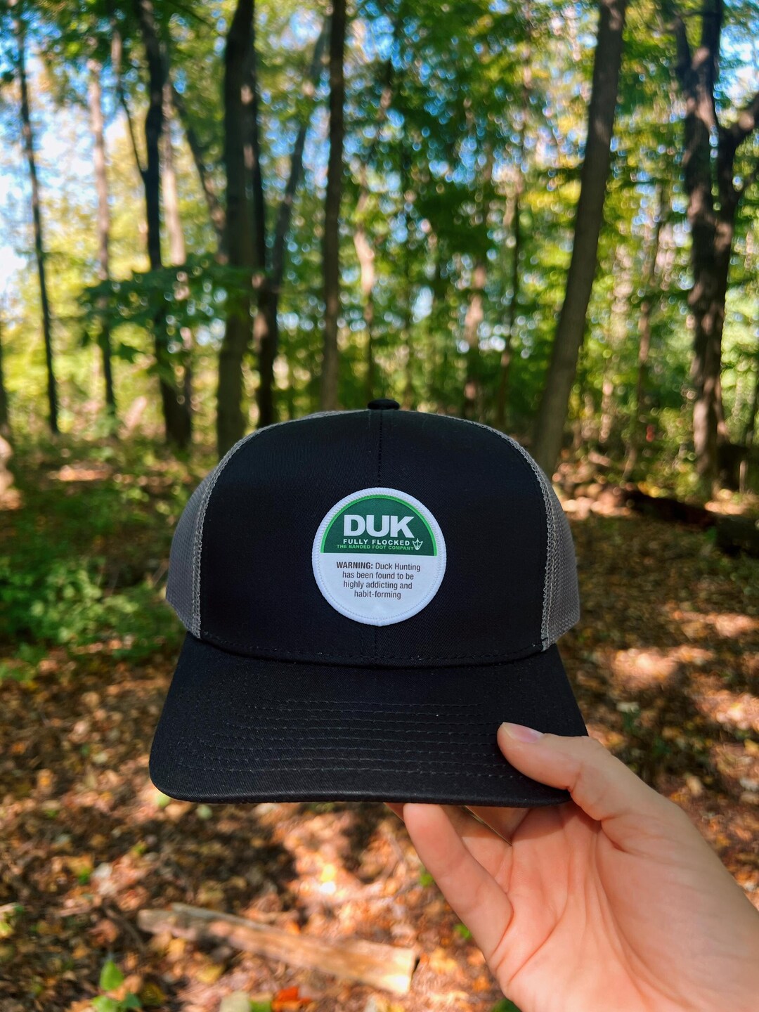 Duk Zyn Patch Hat Duck Hat Hunting Duck Bird Hunting Waterfowl - Etsy
