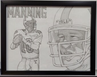 Custom Sports Drawing 8.5 X 11 Pencil - Etsy