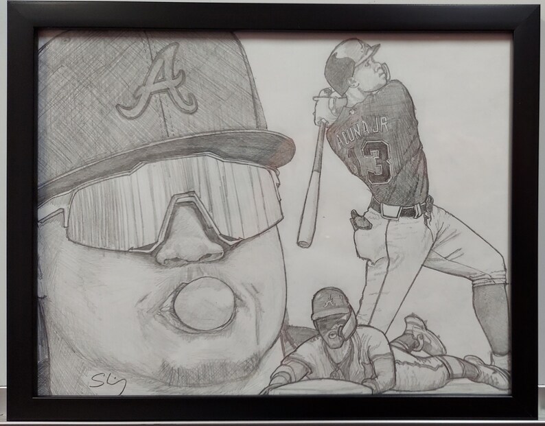 Custom Sports Drawing 8.5 X 11 Pencil - Etsy