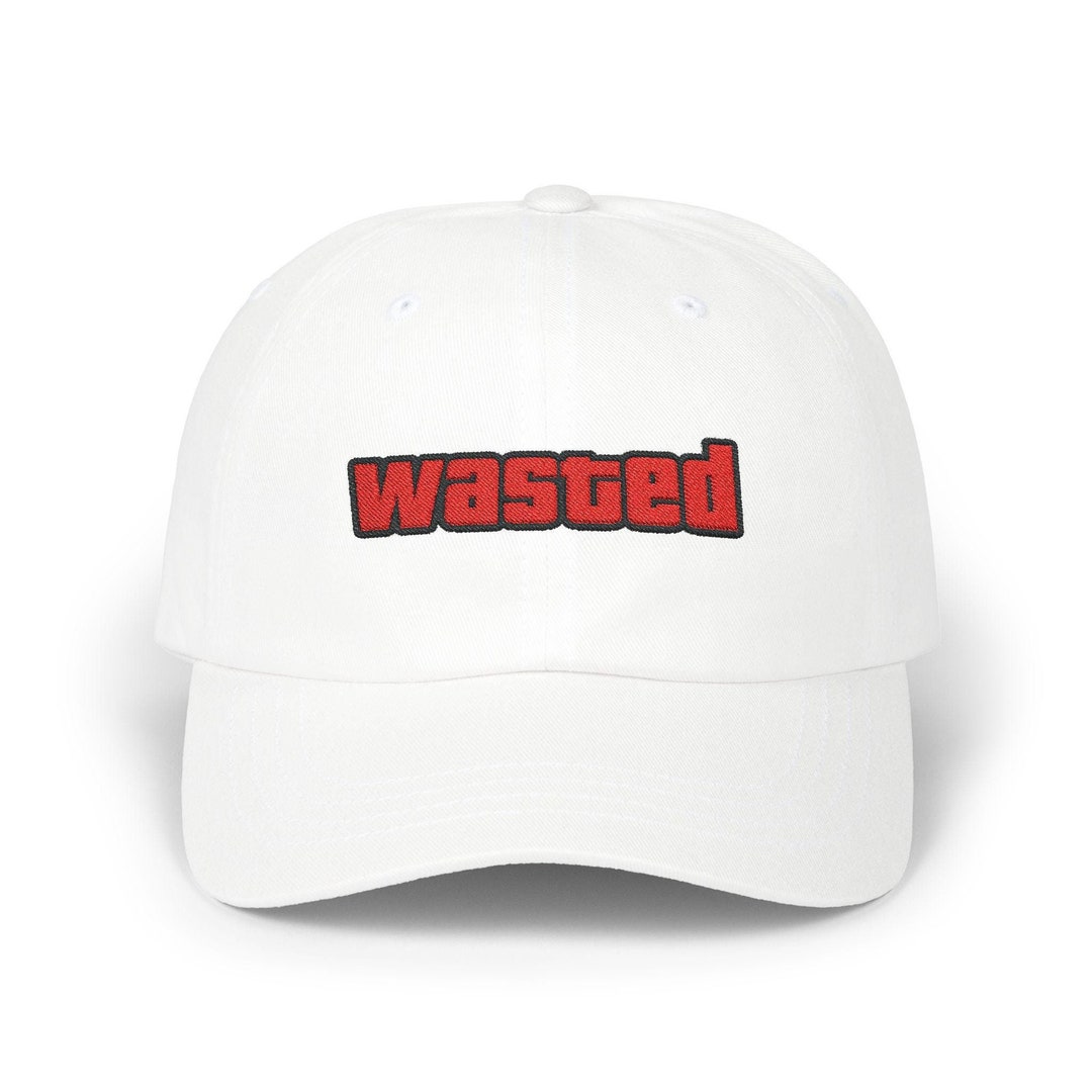 Embroidered Wasted GTA V Dad Cap, GTA San Andreas, Busted, Wanted ...