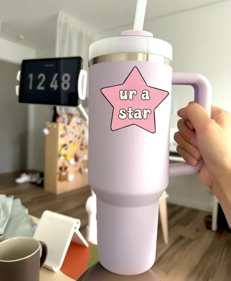 Ur A Star Digital Download Png Cute Trendy Sticker Retro Aesthetic Png ...