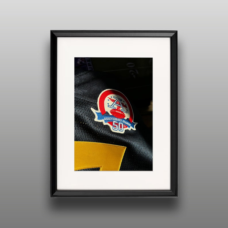 X5 Printable New York Titans AFL Anniversary Patch Wall Art NFL Jets ...