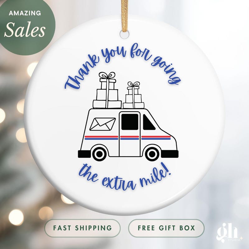 Thank You Postman - Etsy