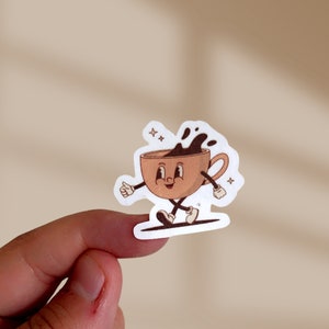 Coffee Themed Sticker Sheet, Coffee Stickers, Coffee Lover, Sticker ...
