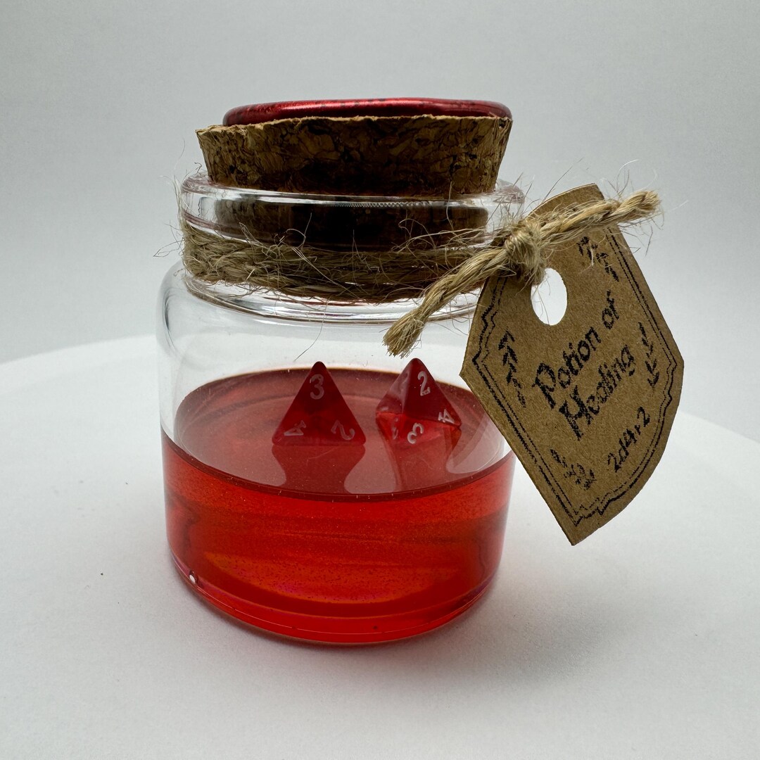 Potion of Healing Dice Roller - Handmade for Ttrpgs - Etsy