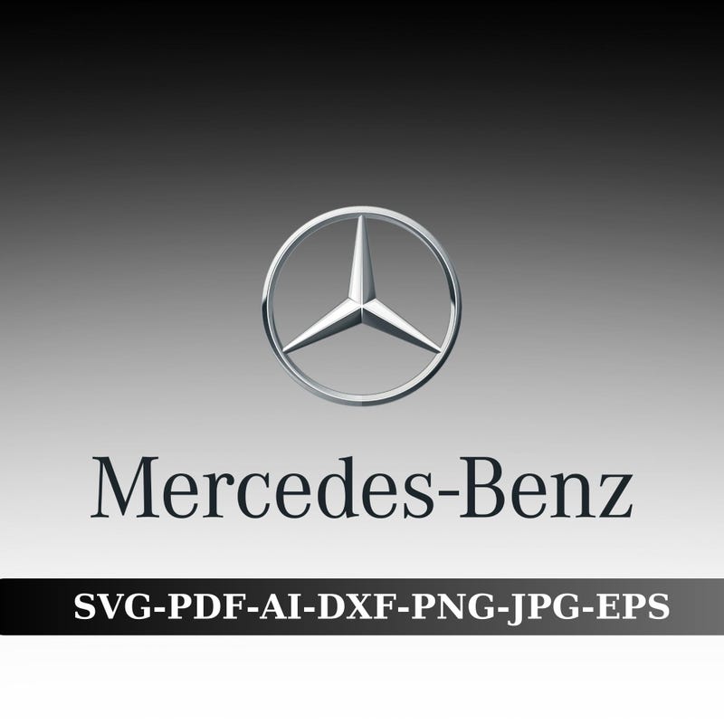 Mercedes Benz Logo - Etsy