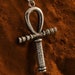 Ankh Cross Necklace Ancient Egyptian Silver Jewellery - Middle Eastern ...