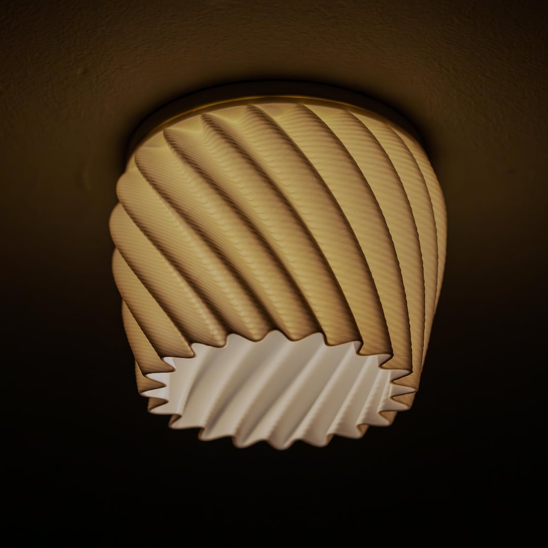 Spiral Down Light Glare Shade - Screwlip - Easy Install, Removable ...