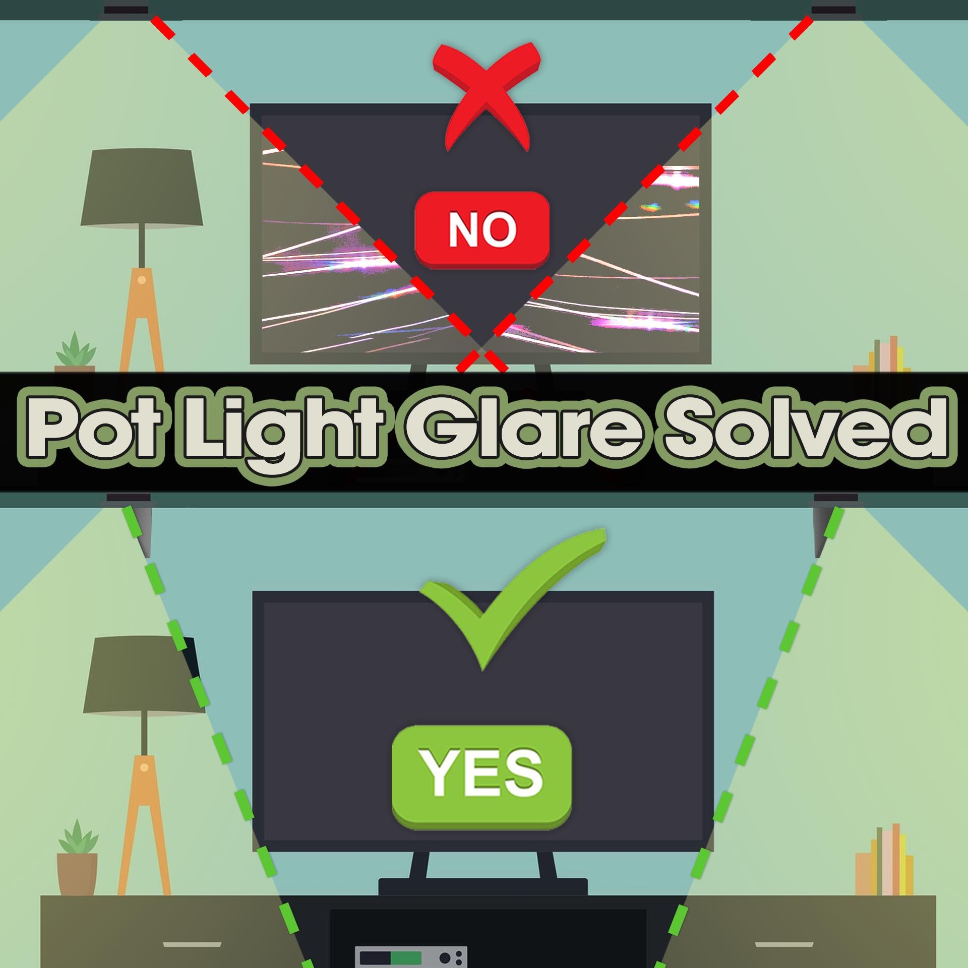 Down Light Shade - Sutafurutsu - Glare Reduction Recessed Lighting ...