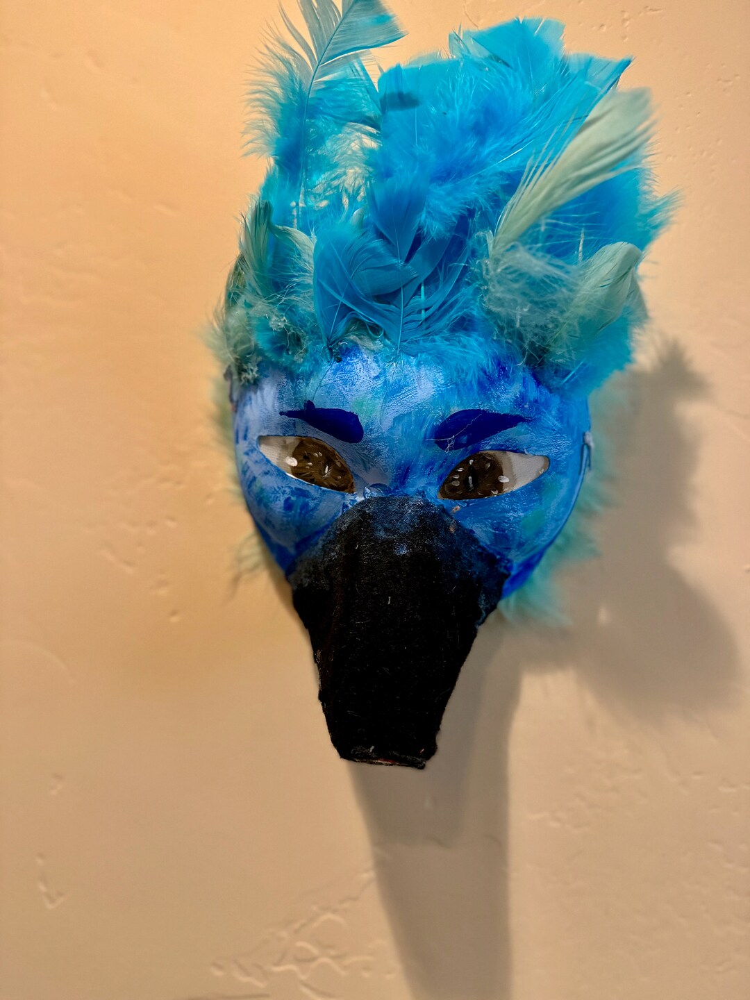 Therian/furry Spix's Macaw Mask - Etsy