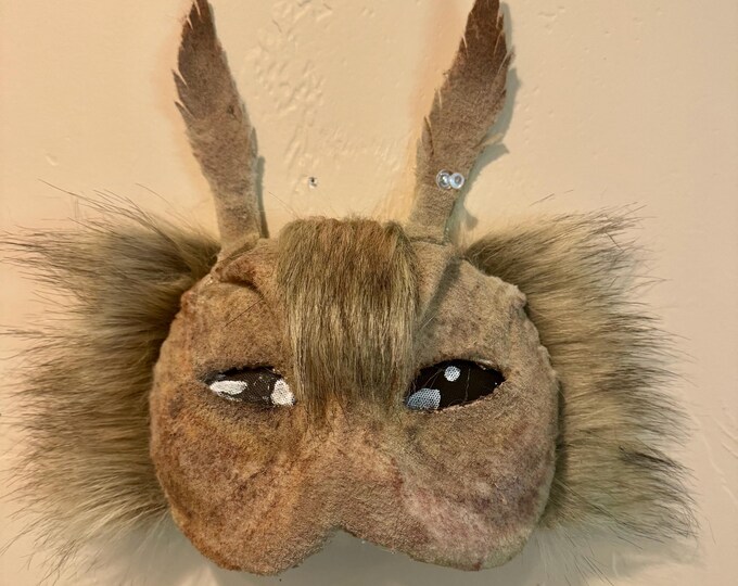 Therian/furry Moth Mask - Etsy