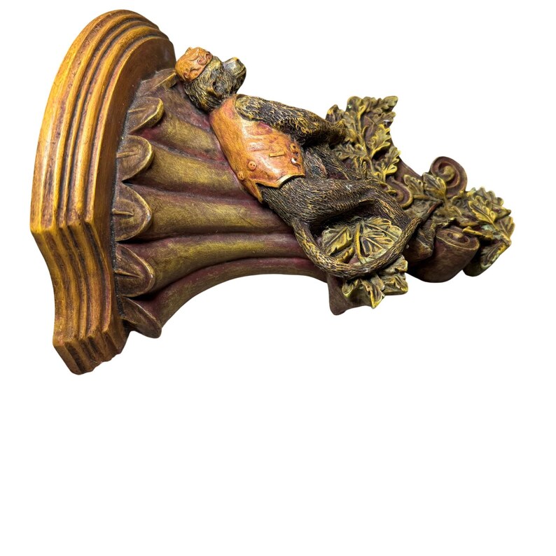 Vintage 1999 CBK Monkey Wall Shelf Corbel Jungle Safari Decor Resin - Etsy