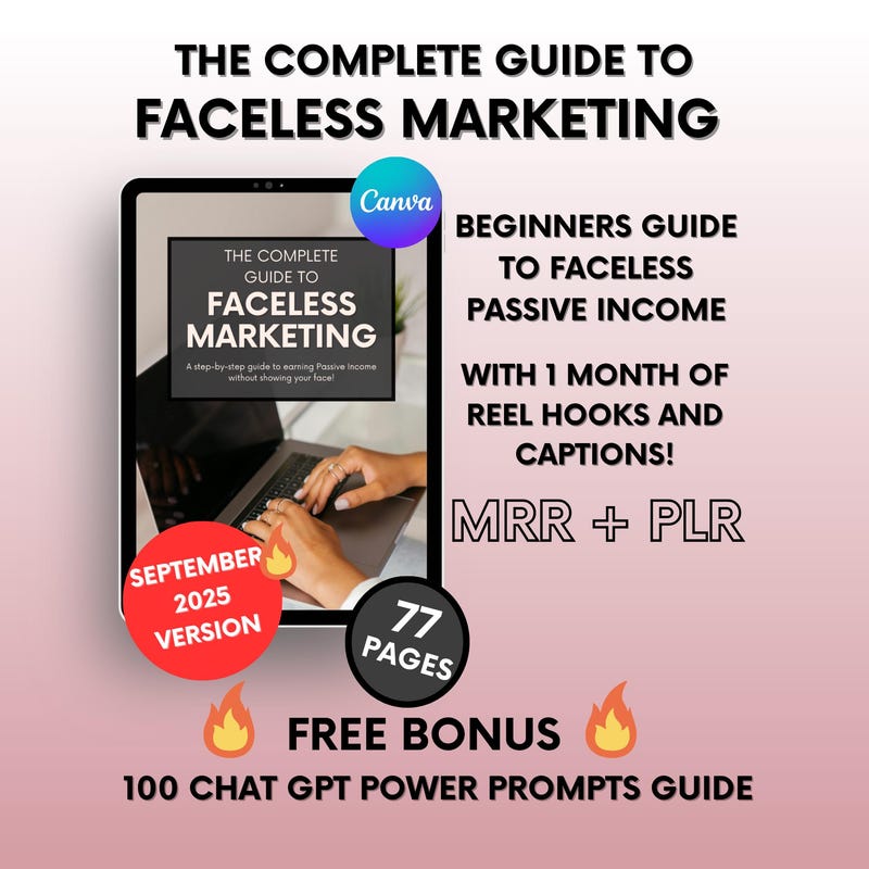 Digital Freedom Blueprint - Etsy