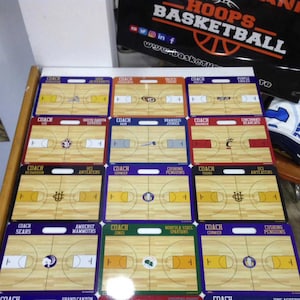 Personalized Magnetic NBA Basketball Clipboard – Custom Tactic Board ...