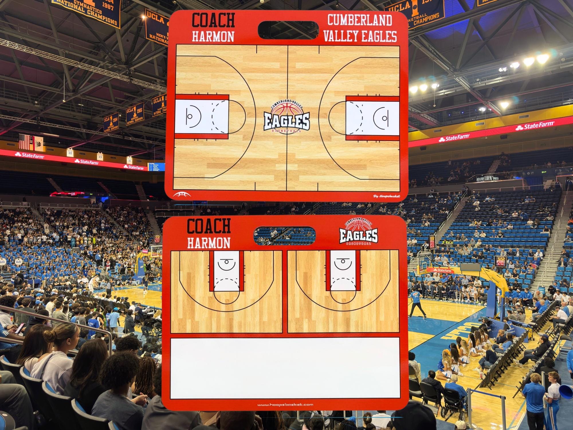 Personalized Magnetic NBA Basketball Clipboard – Custom Tactic Board ...