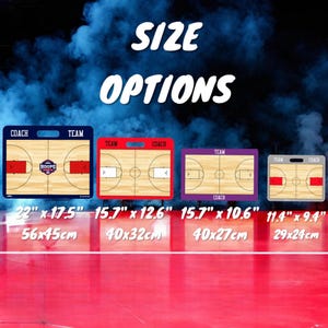 Personalized Magnetic NBA Basketball Clipboard – Custom Tactic Board ...