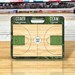 Personalized Magnetic NBA Basketball Clipboard – Custom Tactic Board ...