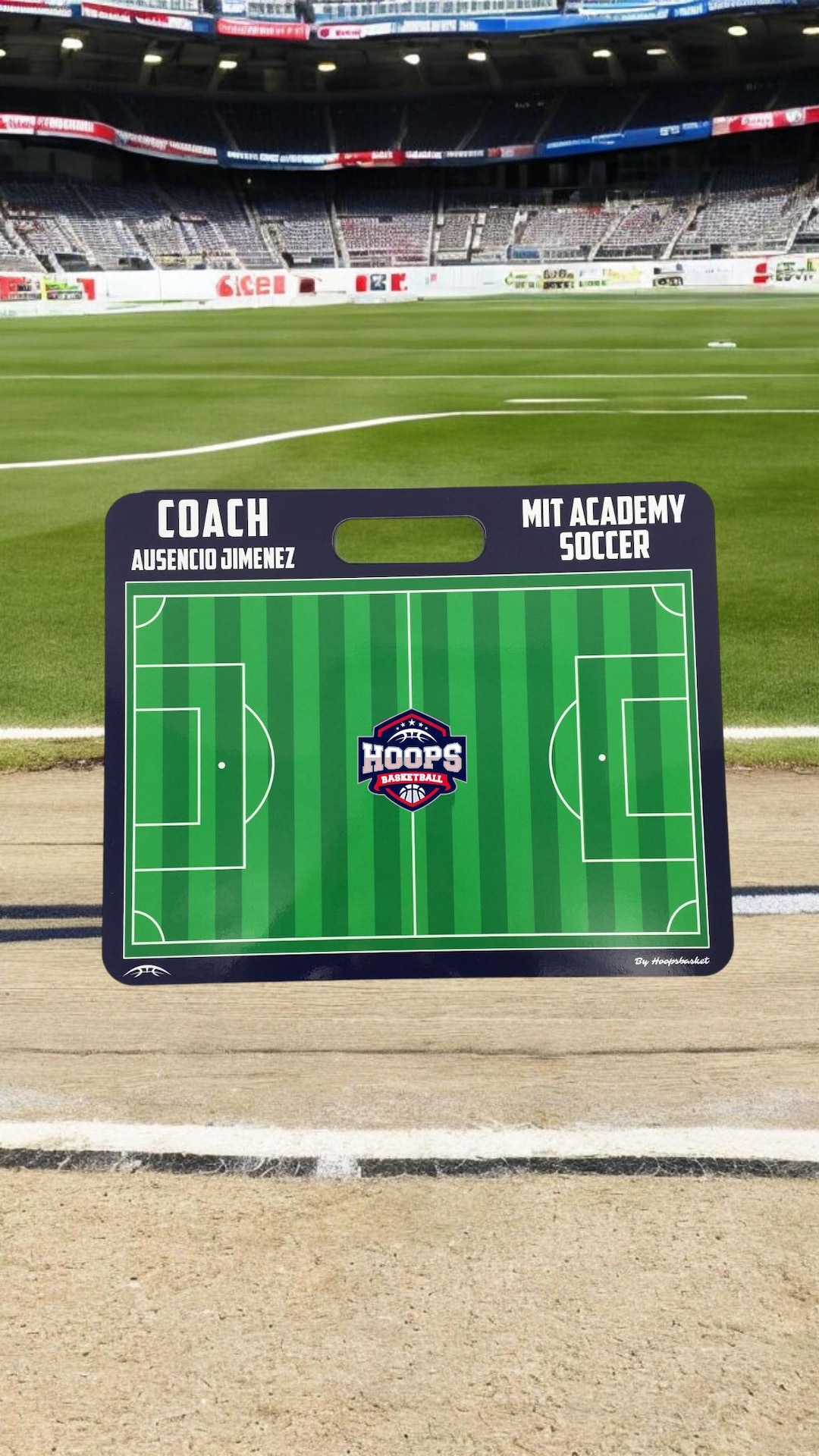 Personalized Magnetic Soccer Coach Clipboard, Custom Tactic Board ...