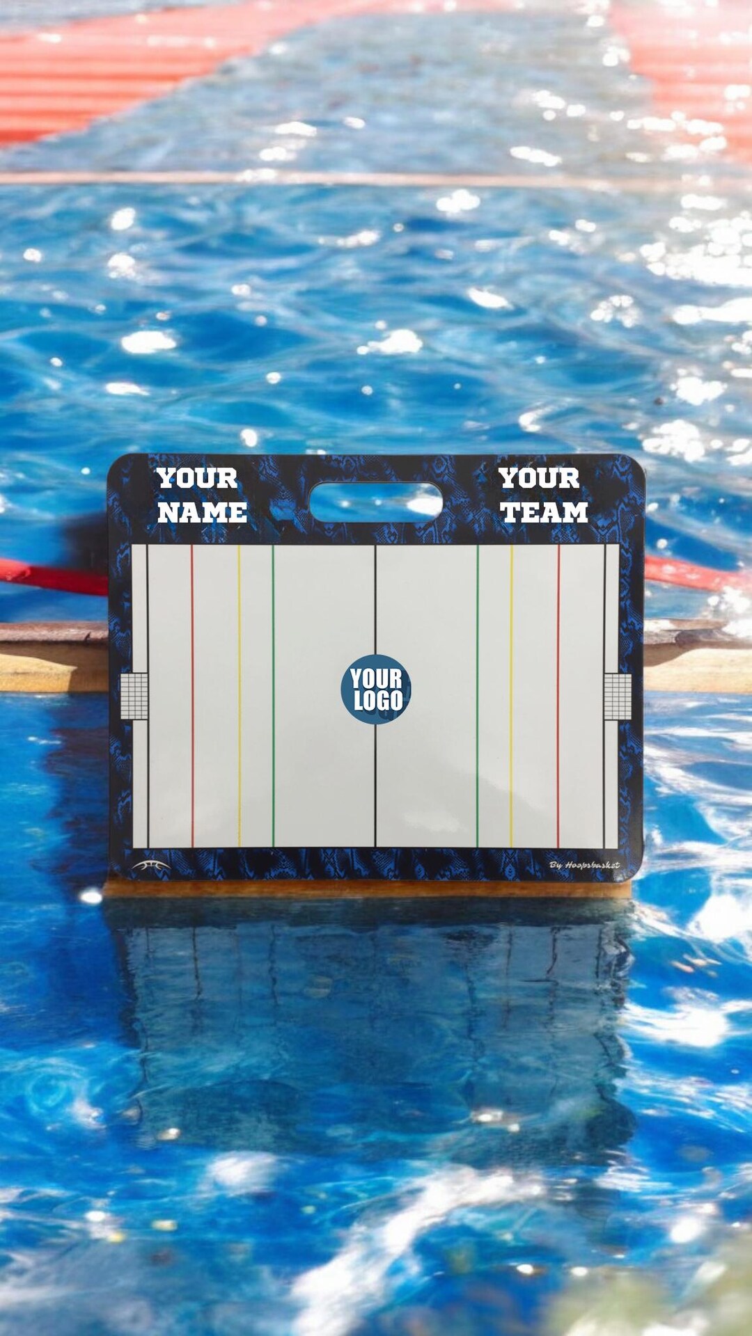 Custom Magnetic Water Polo Coaching Board – Personalize Your Tactics ...
