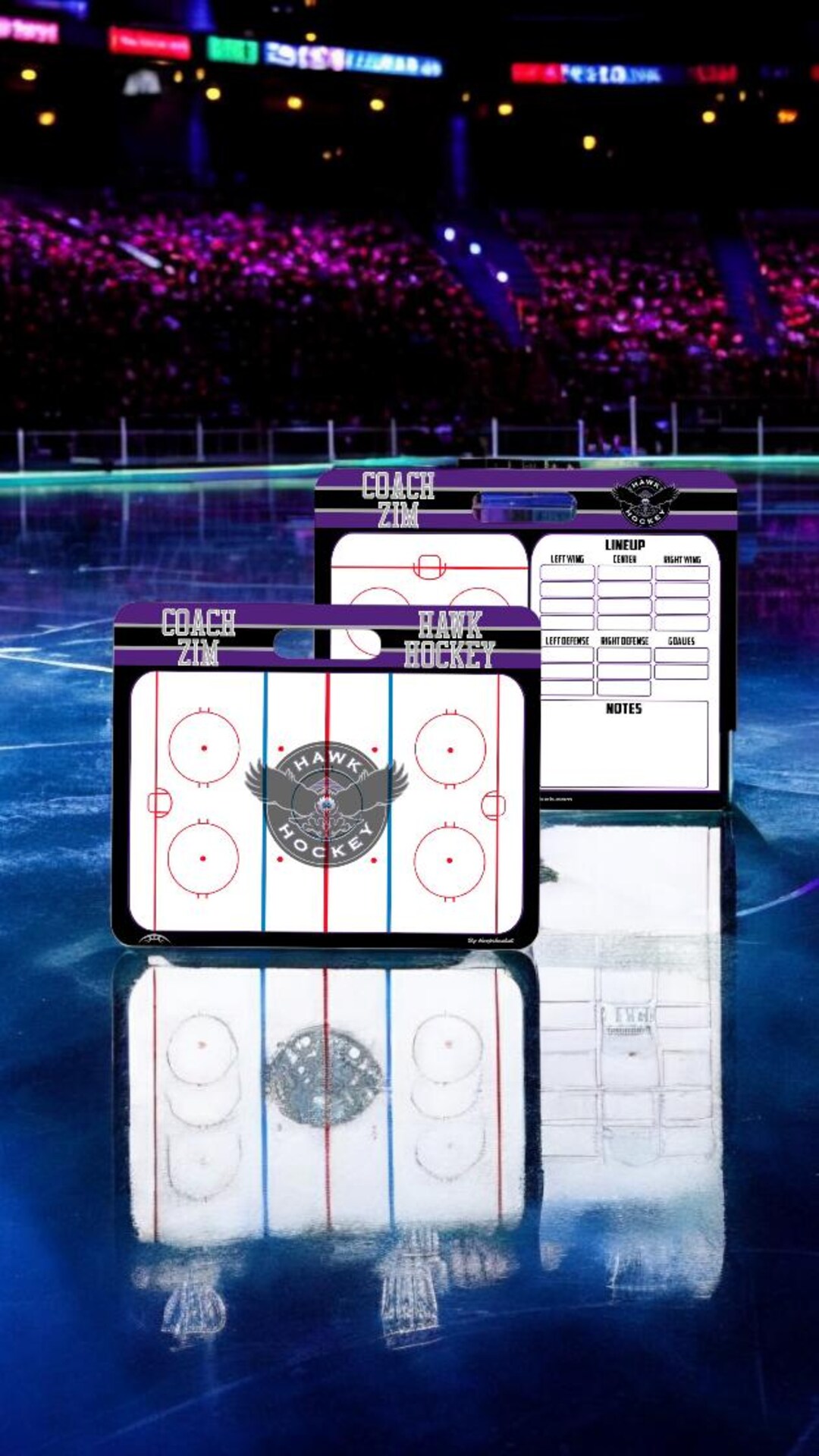 Personalized Magnetic Ice Hockey Coach Dryboards, Custom Tactic Board ...