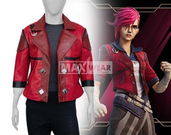 Arcane Vi Jacket Cosplay - Etsy