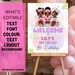 Editable Spa Party Welcome Sign, Girls Spa Birthday Printable, Kids ...