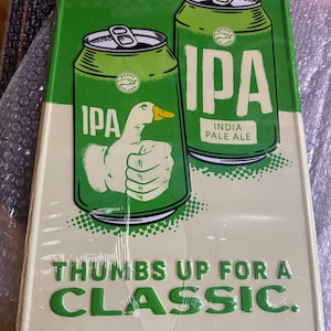 Goose Island IPA Tin Tacker Sign: Craft Beer Bar Decor (13"x18") - Etsy
