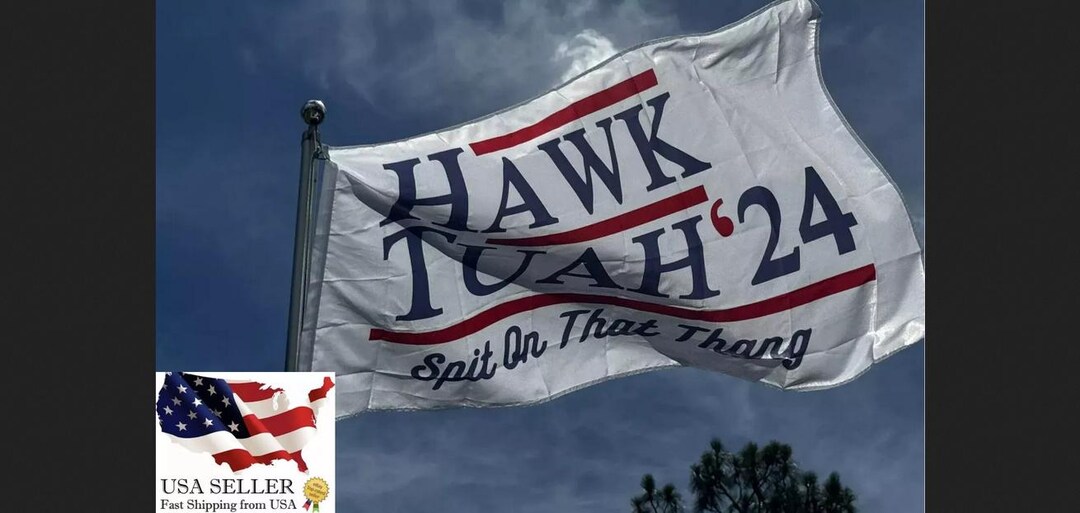 Hawk Tuah 3x5 Flag Funny Spit on That Thing Yummy Fun Sexy Gag Joke ...