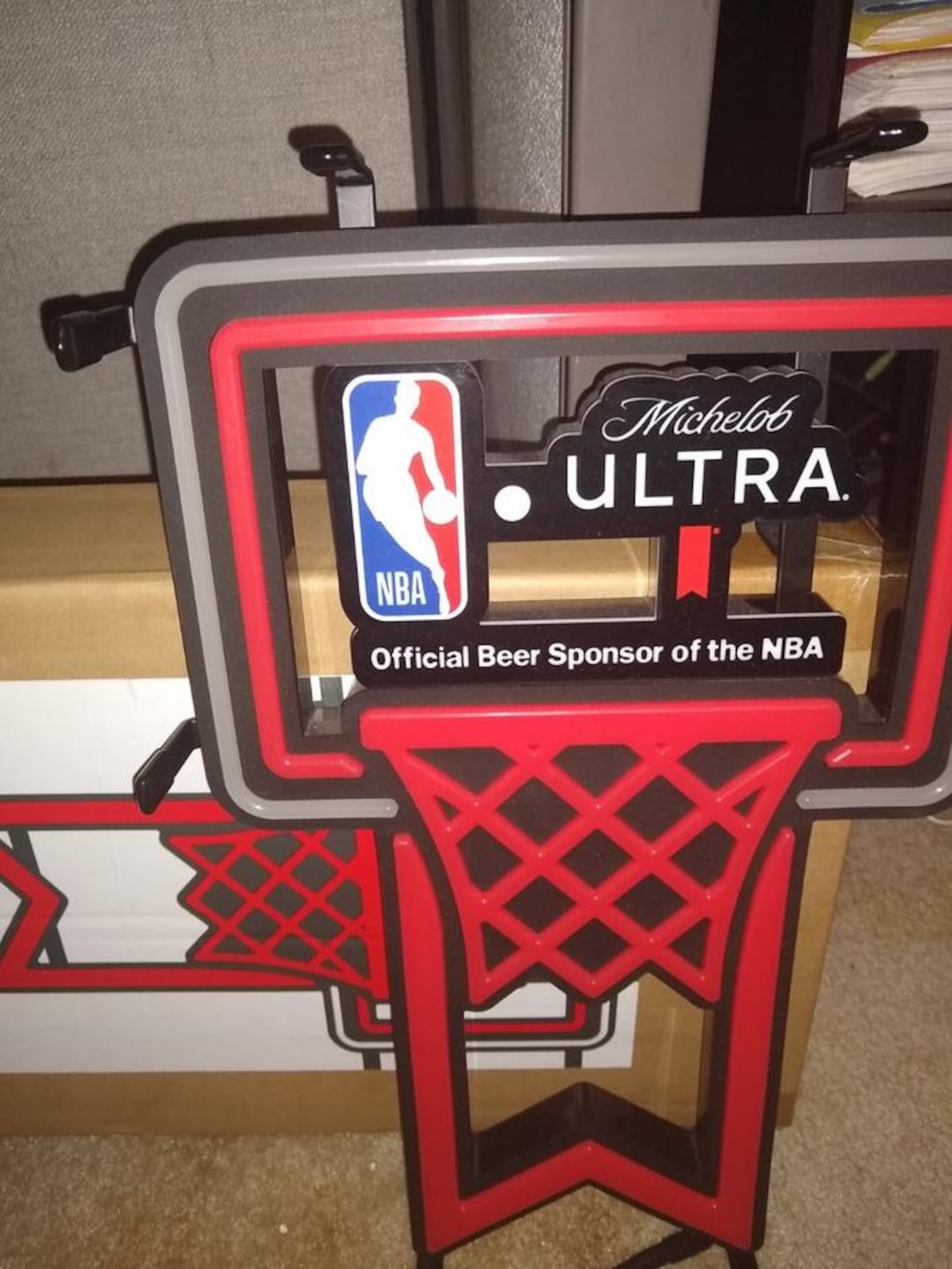 Michelob ULTRA NBA Neon LED Sign 18x12 | Basketball Beer Bar Light ...