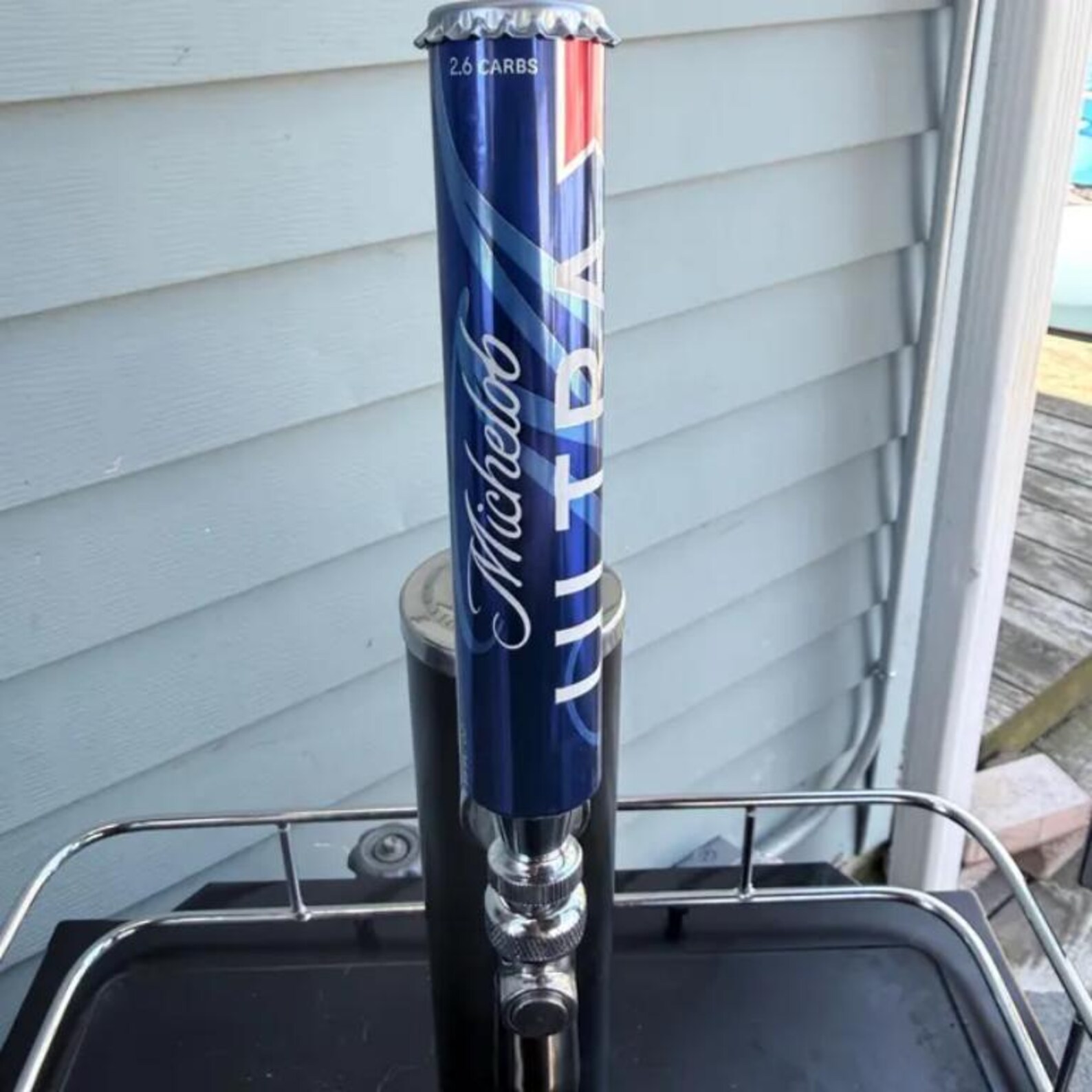 NEW Michelob Ultra Mini Can Beer Tap Handle – Aluminum Style Bar Tap ...