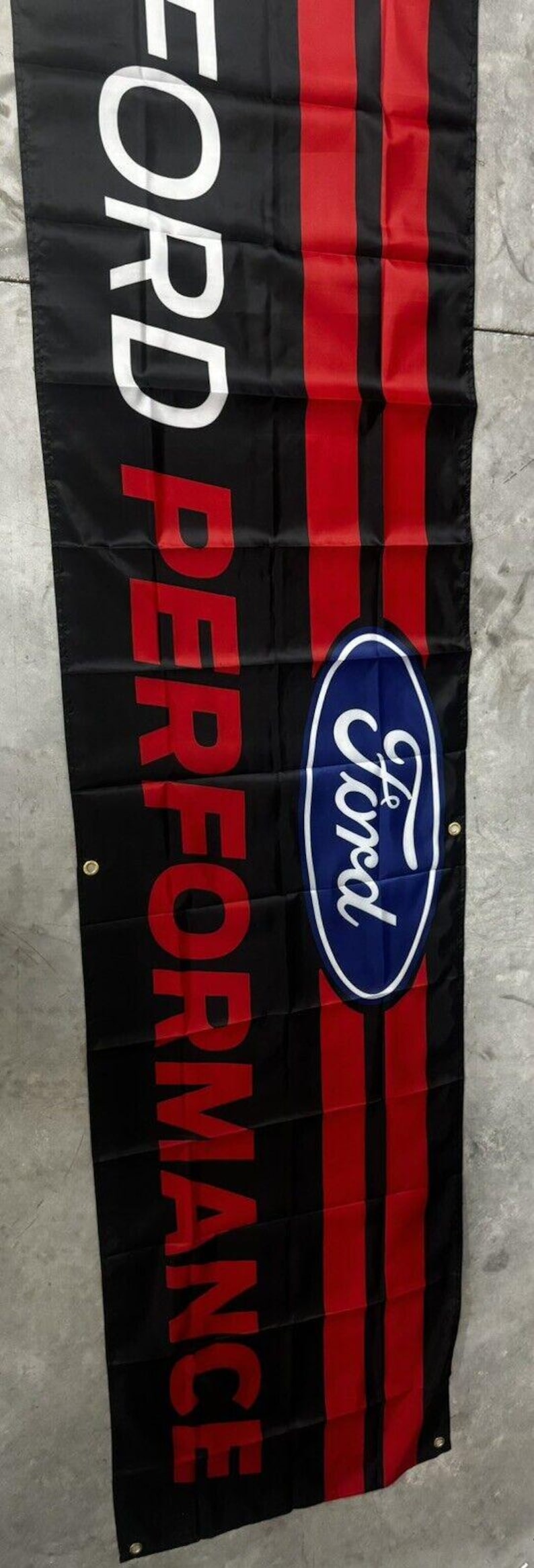 Ford Performance Racing Team Garage Banner Man Cave Banner 2x8ft - Etsy